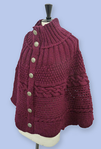 Ravelry: Crabtree cape pattern by Tigg's Togs