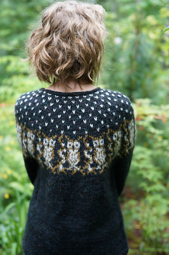Ravelry: Pöllöjen yö - Night of the owls pattern by Tiia Reho (@sysivilla)