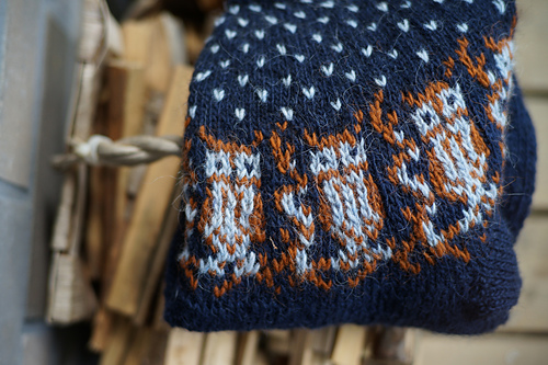 Ravelry: Pöllöjen yö - Night of the owls pattern by Tiia Reho (@sysivilla)