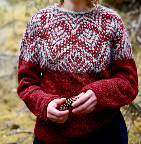 Ravelry: Kävyn koti pattern by Tiia Reho (@sysivilla)