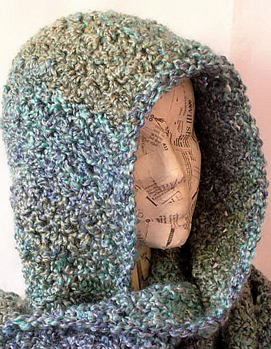 Ravelry: Scood Hooded Scarf pattern by Timary Peterson