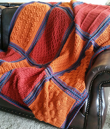 Ravelry: Mr. Ghan Afghan pattern by Melinda Miller