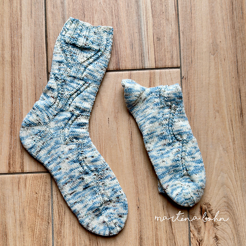 Ravelry: Sockenmuster May pattern by Petra Baur