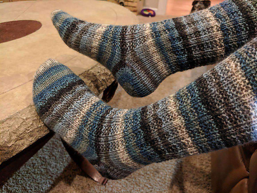 Ravelry: Simply Striped Socks pattern by Kelley Hobart