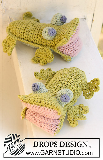 Ravelry: b13-25 Hoppy the Frog pattern by DROPS design