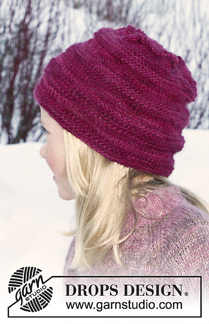 Ravelry: 0-906 Child's Hat pattern by DROPS design