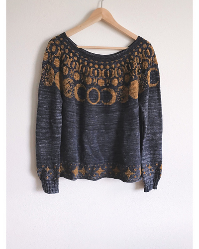 Ravelry: Red Moon Sweater pattern by Born & Raised Knits