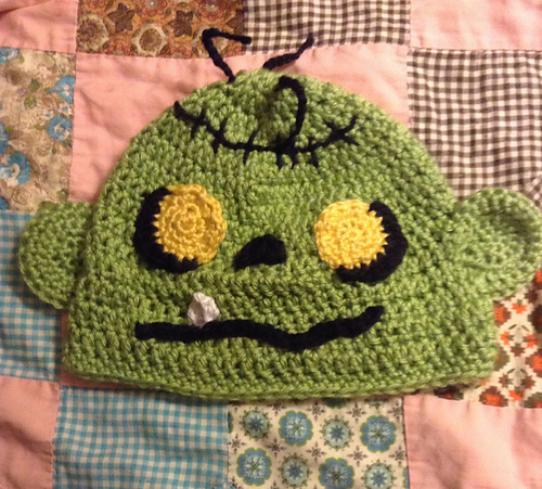 Ravelry: Zombie want Brains Beanie pattern by Jezebear Designs