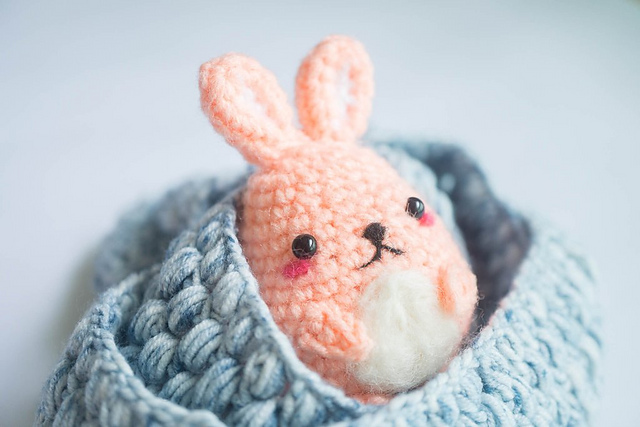 Ravelry: Tamago Bunny Amigurumi pattern by Tiny Rabbit Hole