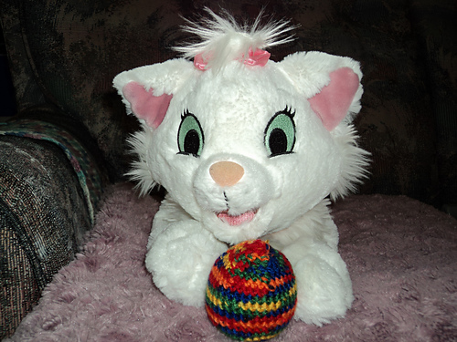 Ravelry: Big Ball Cat Toy pattern by Melissa's Crochet Patterns