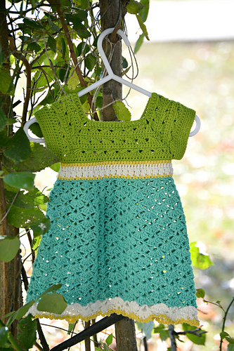 Ravelry: Little Miss Allison's Dress pattern by Theresa Knapp