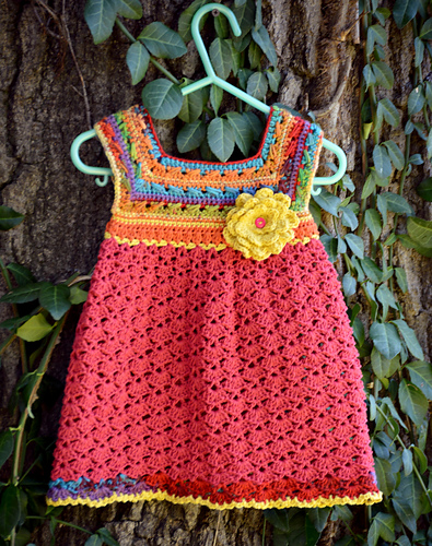 Ravelry: Little Miss Allison's Dress pattern by Theresa Knapp