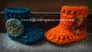 Ravelry: Medallion Boots pattern by Tera Kulling