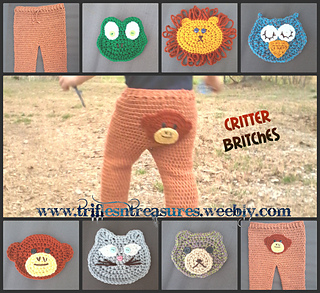 Ravelry: Critter Britches pattern by Tera Kulling