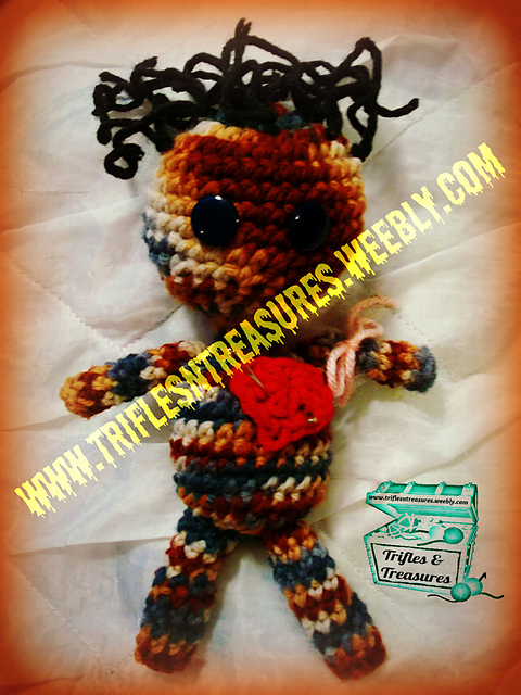 Ravelry: Voodoo Pincushion Doll pattern by Tera Kulling
