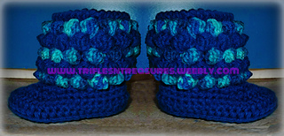 Ravelry: Kids Bobble Boots pattern by Tera Kulling