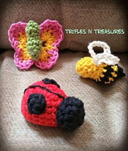 Ravelry: Bitty Bugs Playset pattern by Tera Kulling