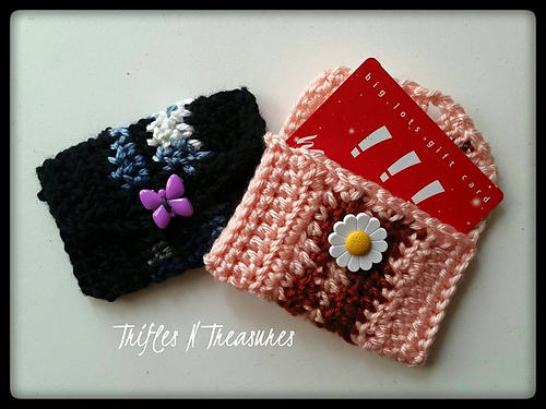 Ravelry: LIttle Ripples Gift Card Envelopes pattern by Tera Kulling