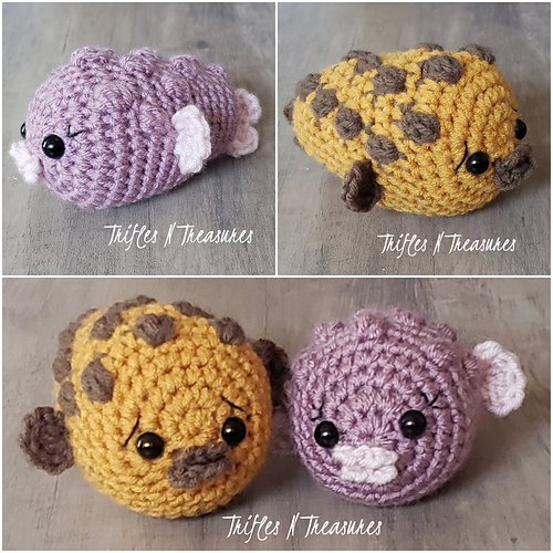 Ravelry: Puckering Pufferfish pattern by Tera Kulling