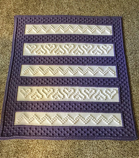 Ravelry: 81 TLC Designs Chevron pattern by Tricia Crow