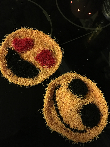 Ravelry: Happy Face Scrubby Emoticons pattern by Salena Baca