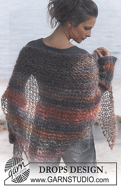 Ravelry: 86-23 a - Shawl pattern by DROPS design
