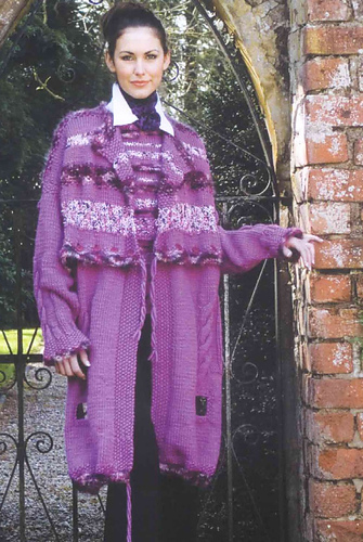 Ravelry: Carrigaline Coat with Detachable Buttoned Base pattern by ...