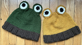Ravelry: Frog and Toad Beanie pattern by Tommy Knits