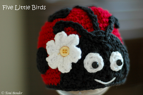 Ravelry: LADYBUG Hat Boutique Design No. 29 pattern by Mary Angel Morris