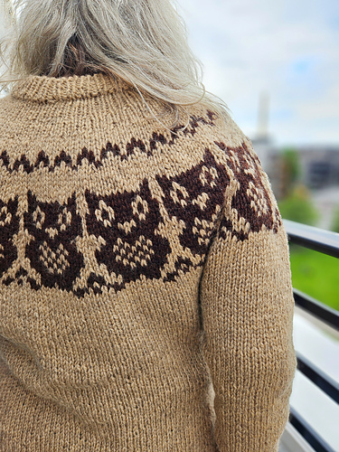 Ravelry: Mamma's Owl Sweater pattern by Tonje Haugli