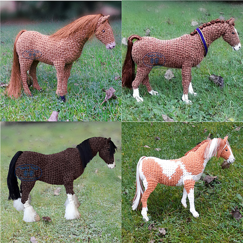 Ravelry: Stablemates Thoroughbred Horse pattern by Jan McKinnon