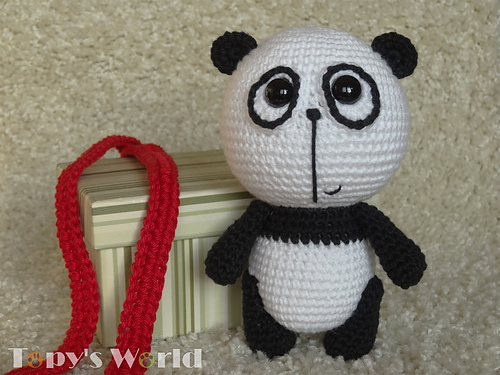 Ravelry: Steven, the panda pattern by Marina Bellai