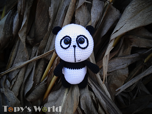 Ravelry: Steven, the panda pattern by Marina Bellai
