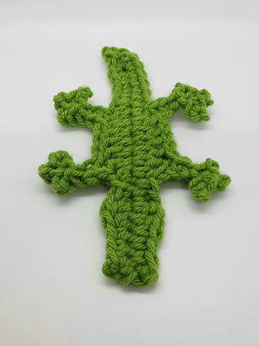 Ravelry: Alligator Applique pattern by Rebecca A Lang