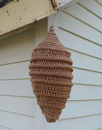 Ravelry: Decoy Wasp Nest pattern by Rebecca A Lang