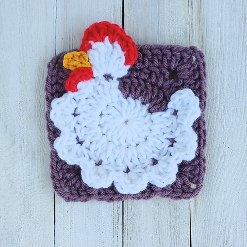 Ravelry: Chicken Granny Square pattern by Rebecca A Lang