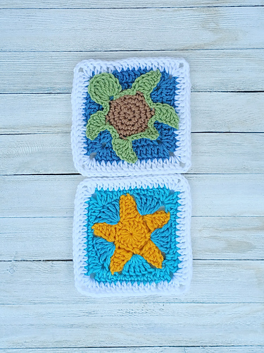 Ravelry: Turtle Granny Square pattern by Rebecca A Lang