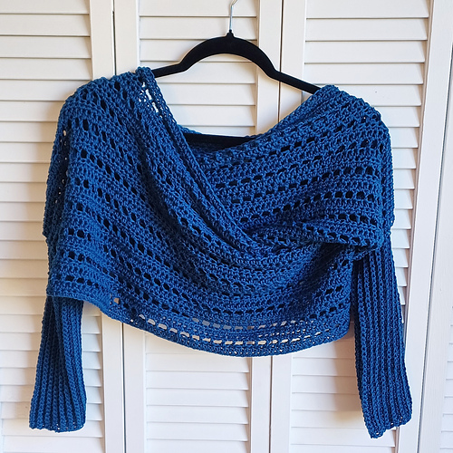 Ravelry: Shady Grove Sleeve Scarf pattern by Rebecca A Lang