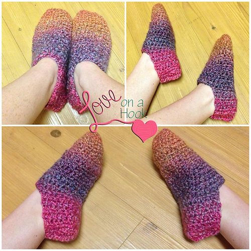 Ravelry: Snappy Slippers pattern by Heidi Yates