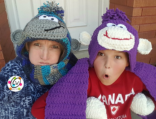 Ravelry: Monkey Hugs pattern by Heidi Yates