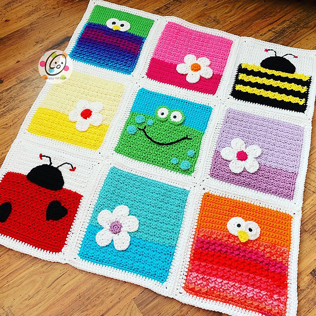 Ravelry: Spring Sampler pattern by Heidi Yates