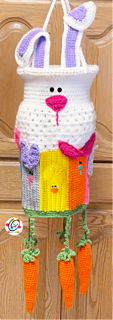 Ravelry: Bunny Windsock pattern by Heidi Yates