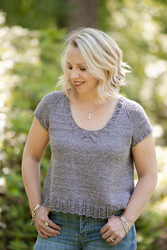Ravelry: Solstice Tee pattern by Kate Oates