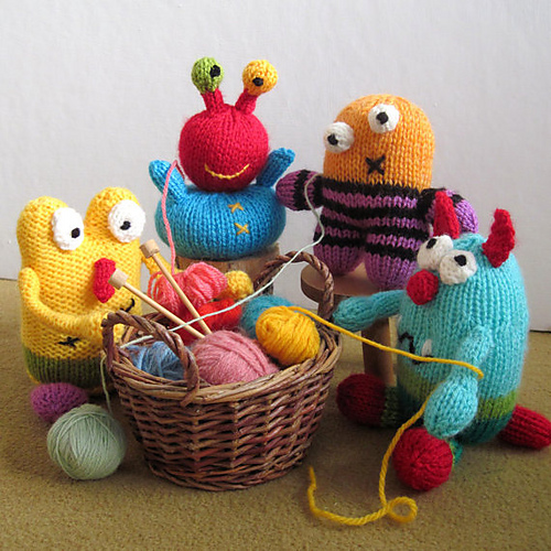 Ravelry: Little Monsters pattern by Elizabeth Phillips