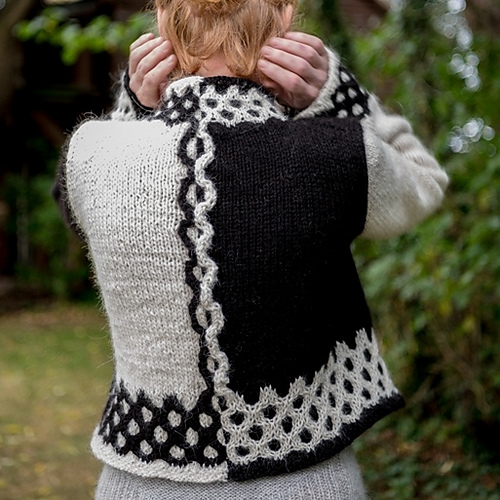 Ravelry: Shadow Box Jacket pattern by Tracy Birch