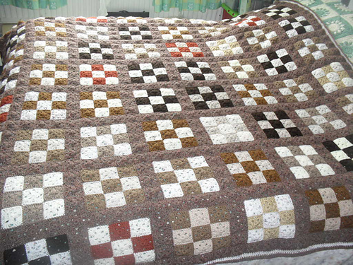 Ravelry: Baby Nine Patch Quilt pattern by Melanie Henderson