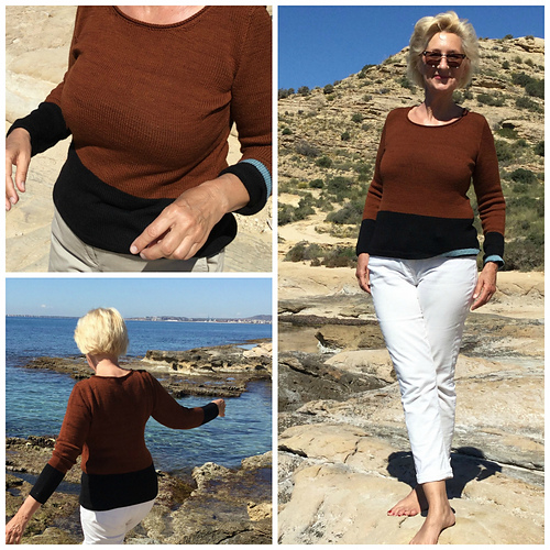 Ravelry: Simple Summer Ziggurat pattern by Åsa Tricosa