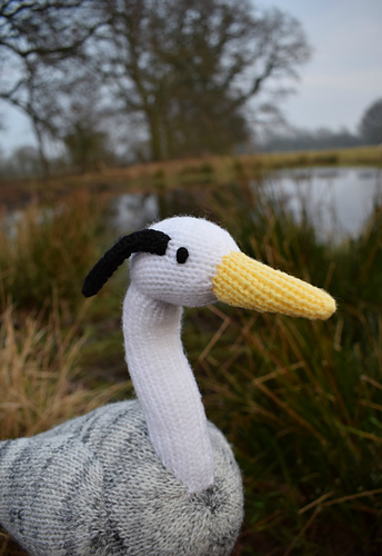 Ravelry: Sonia the Heron pattern by Trish Roberts | trishlemoose