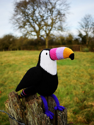 Ravelry: Graham the Toucan pattern by Trish Roberts | trishlemoose
