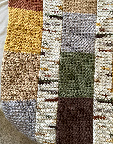 Ravelry: Birch Forest Blanket pattern by While They Dream